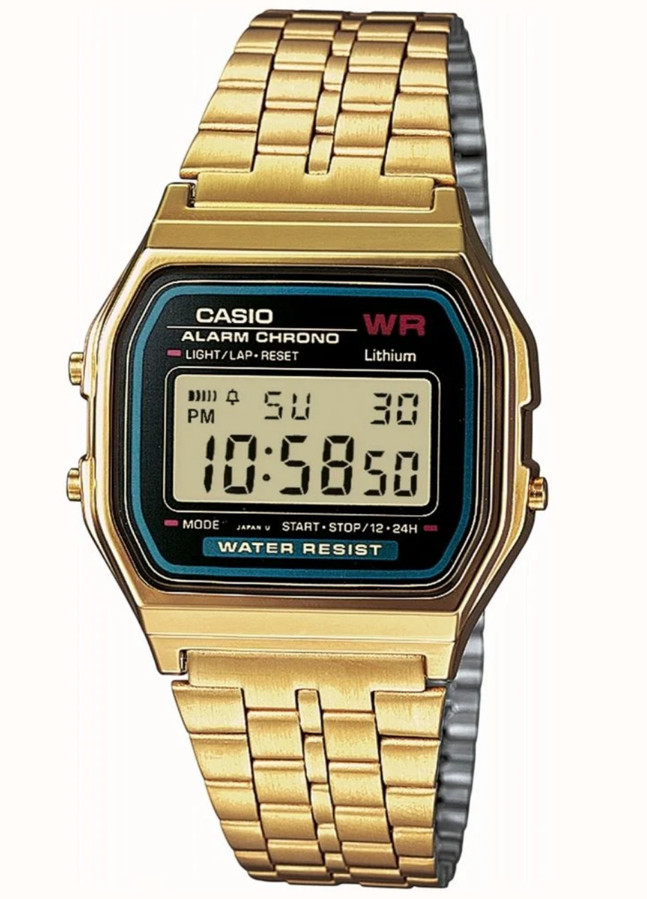 Casio Men's Digital Retro Gold Plated – Barnes Jewellers